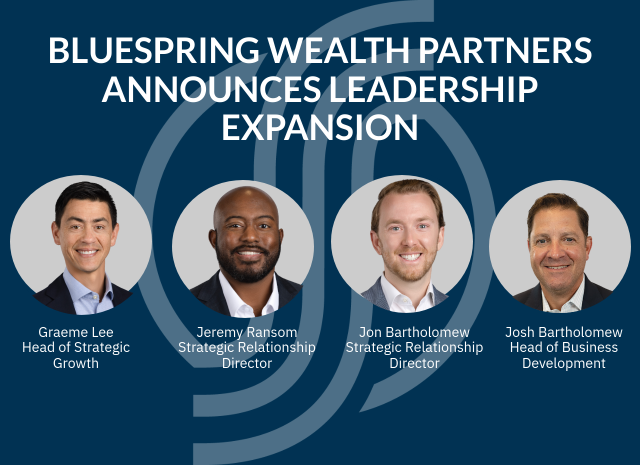 Bluespring Wealth Partners | Become a Partner